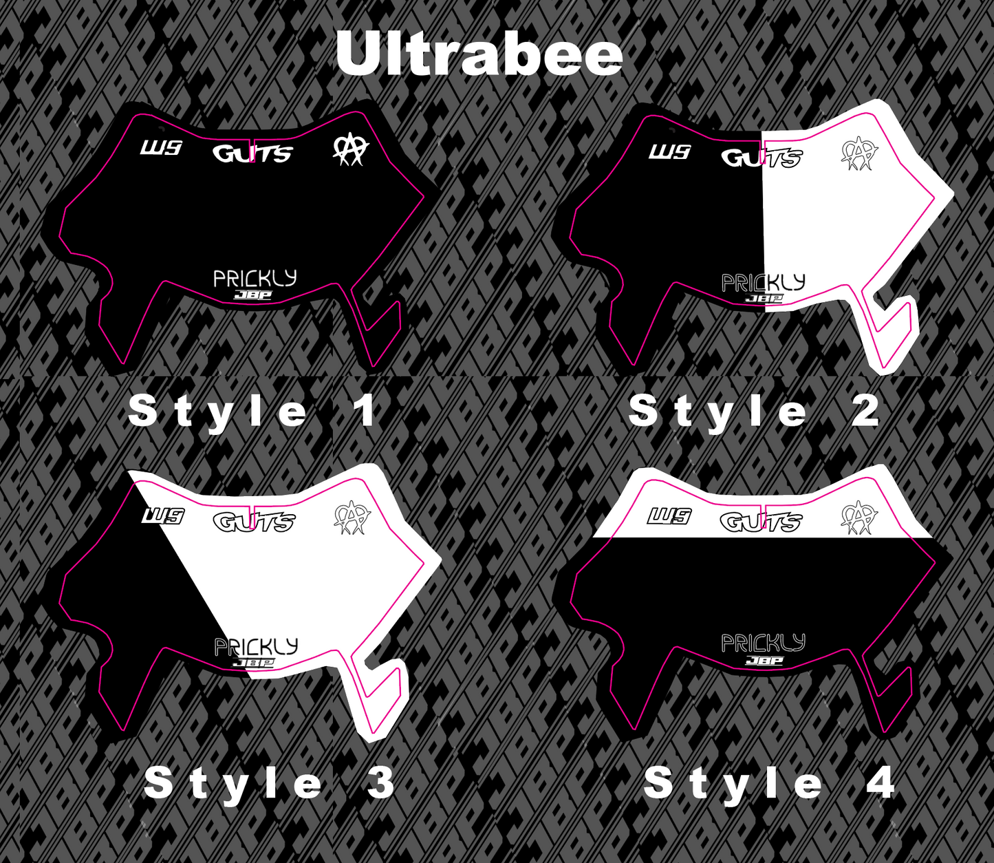 Predesigned UltraBee Plate Decal – WaveMotosports