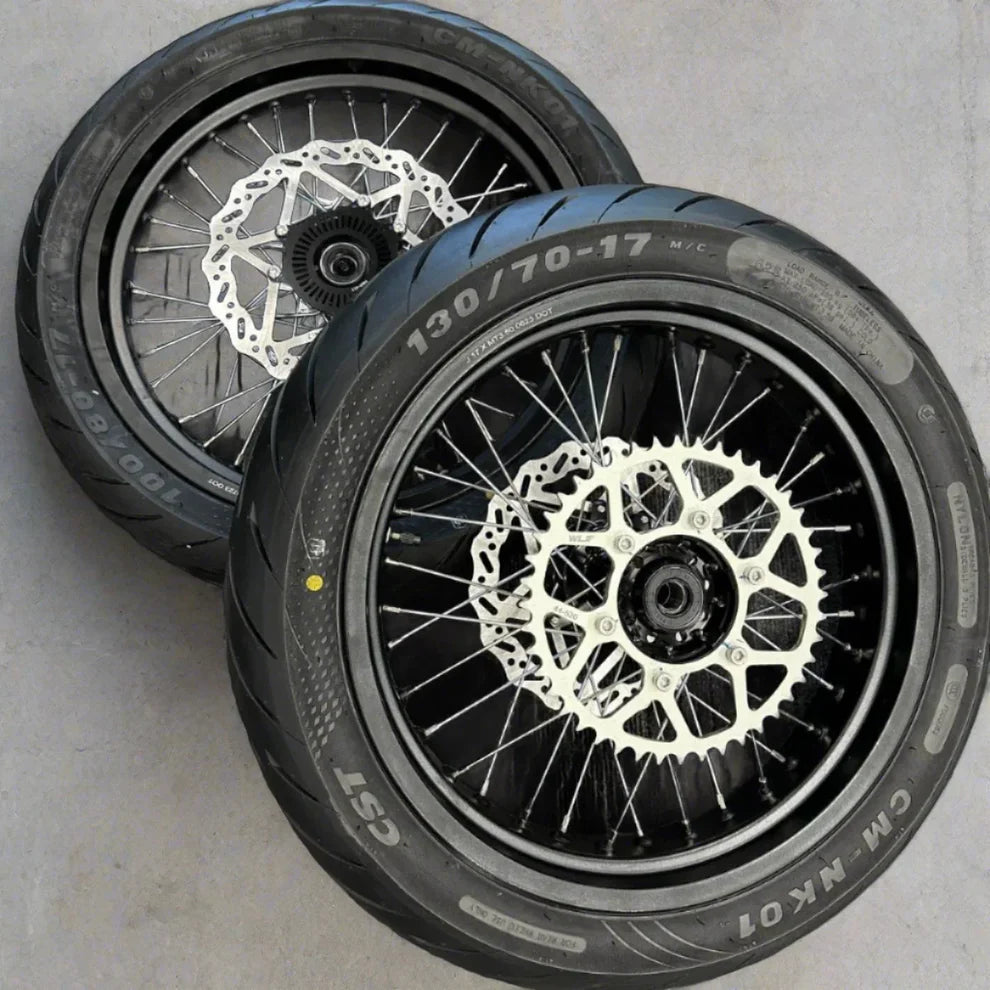 Ultra Bee Supermoto Wheelset – WaveMotosports
